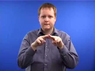 BSL sign for 'f' - BSL Dictionary