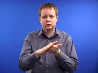 BSL sign for 'h' - BSL Dictionary