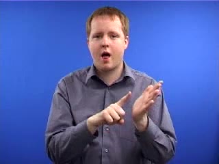 BSL sign for 'l' - BSL Dictionary